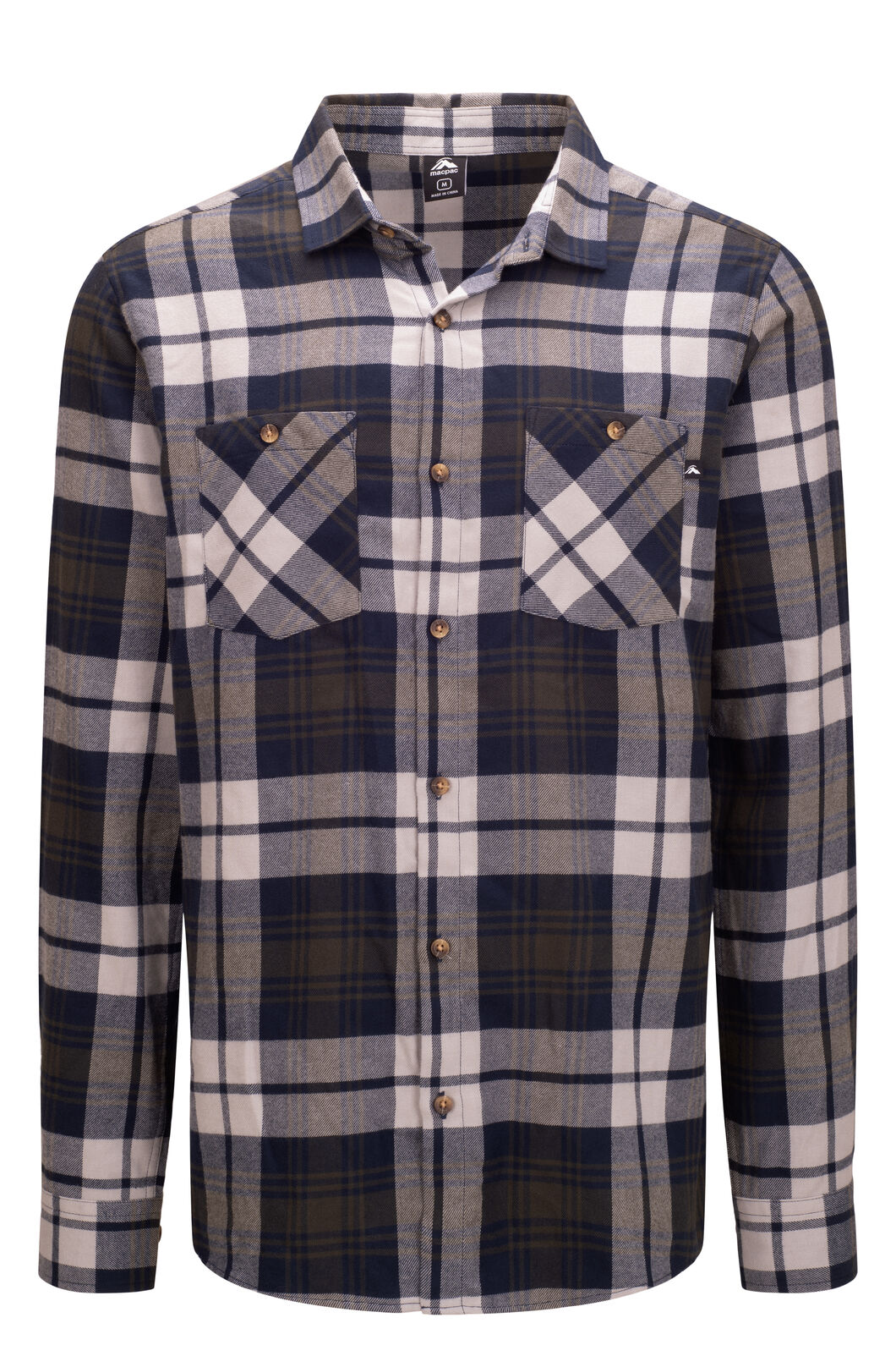 Macpac Men's Porters Organic Cotton Flannel Shirt | Macpac