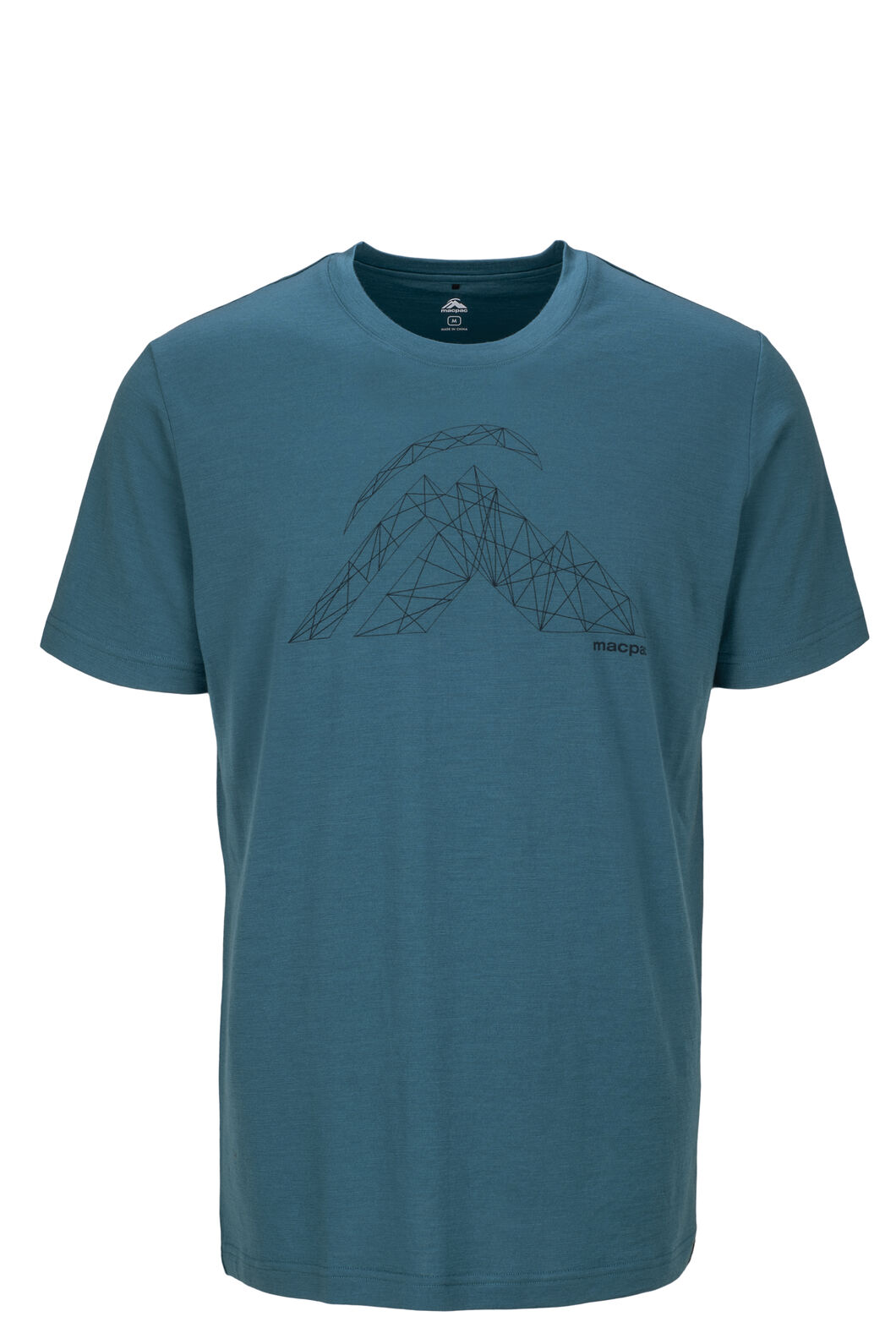 Macpac String Logo Graphic 180 Merino Tee — Men's | Macpac