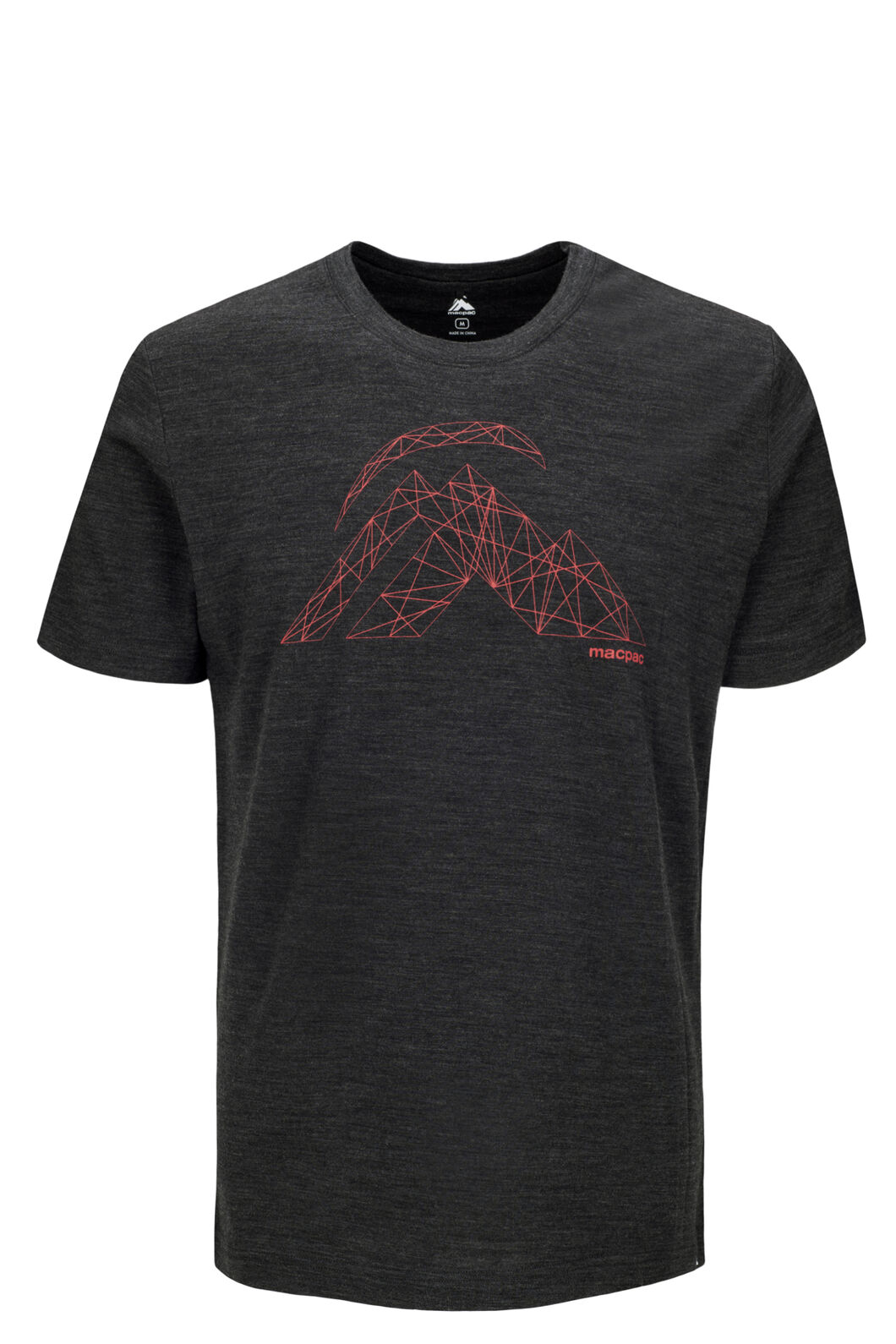 Macpac Men's String Logo Graphic 180 Merino Tee | Macpac