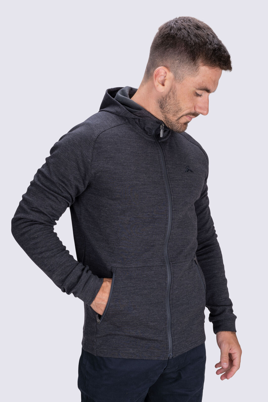 Macpac Men's Craigieburn Hooded Merino Blend Jacket | Macpac