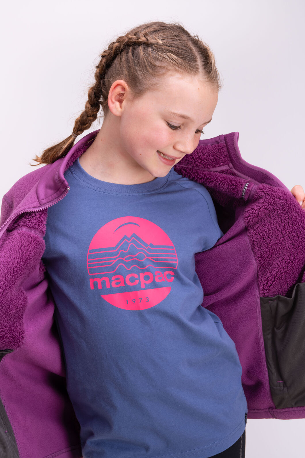 Macpac Kids' Retro Long Sleeve T-Shirt | Macpac
