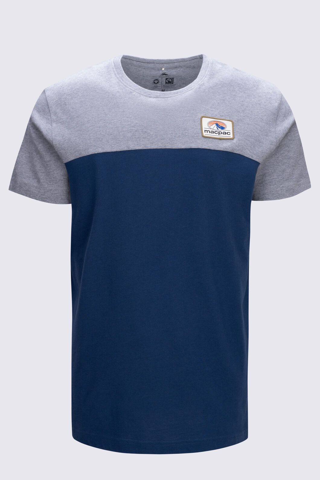 Macpac Patch Panel Fairtrade Organic Cotton Tee — Men's | Macpac