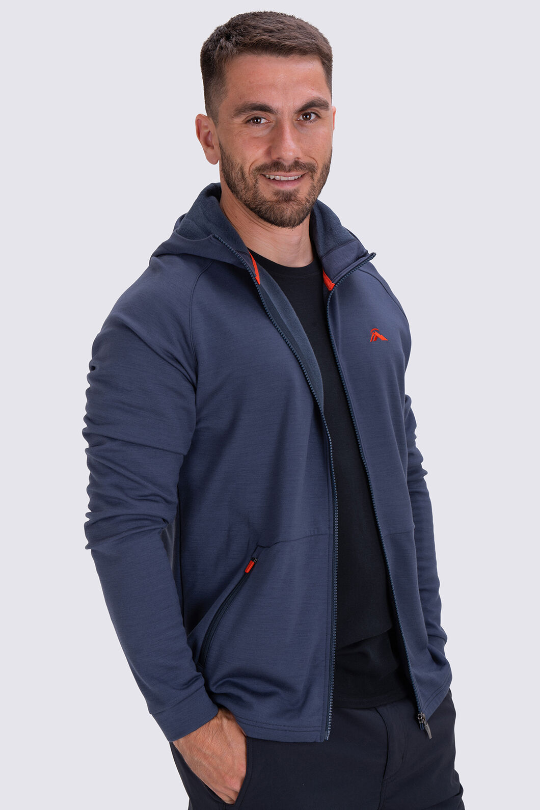 Macpac Men's Craigieburn Hooded Merino Blend Jacket | Macpac